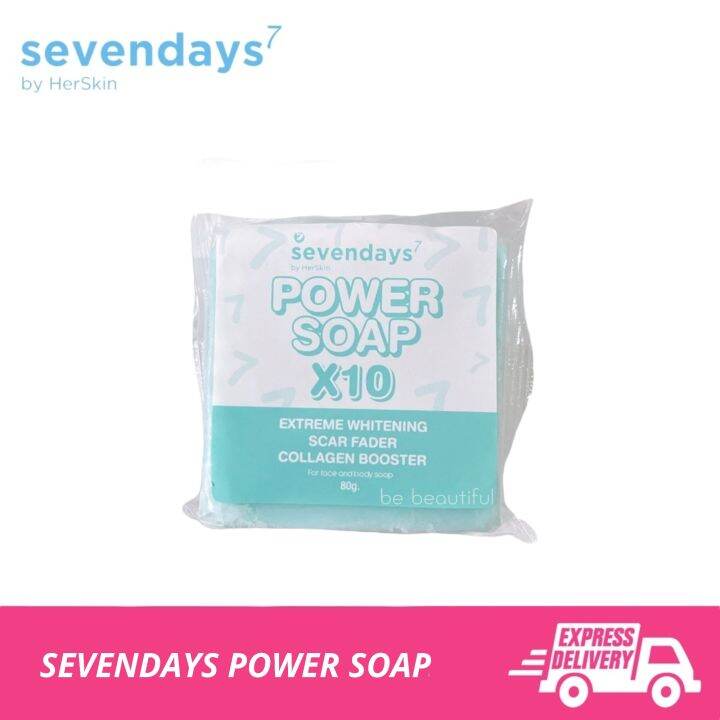 Sevendays Power Soap 80grams by HerSkin | Lazada PH