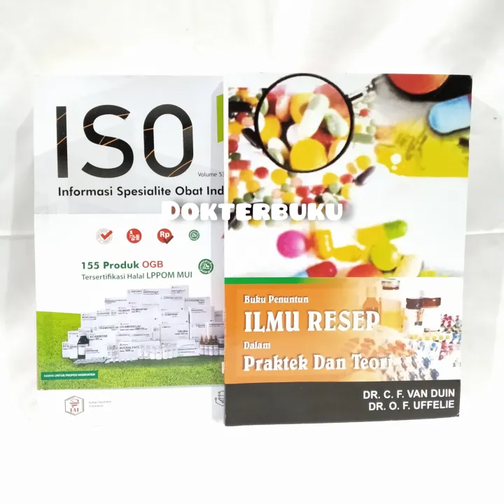 PAKET 2 BUKU FARMASI ISO VOL 53 TAHUN 2021 DAN ILMU RESEP VAN DUIN | Lazada Indonesia