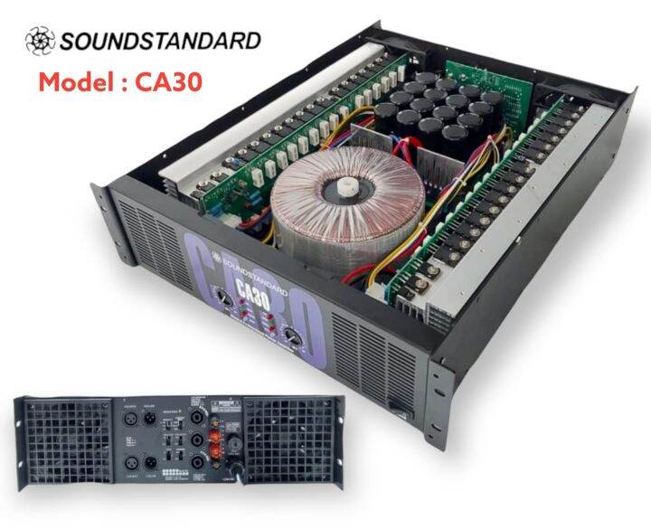 Power Amplifier Soundstandard Ca30 Body Panjang Professional Ampli ...