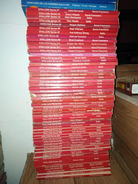 STALLION SERIES COMPLETE SET ORIGINAL COVER | Lazada PH