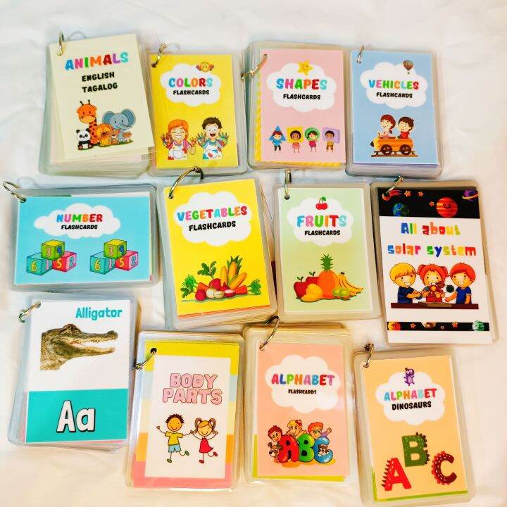 Everything Educational laminated flashcards Alphabet numbers shapes ...