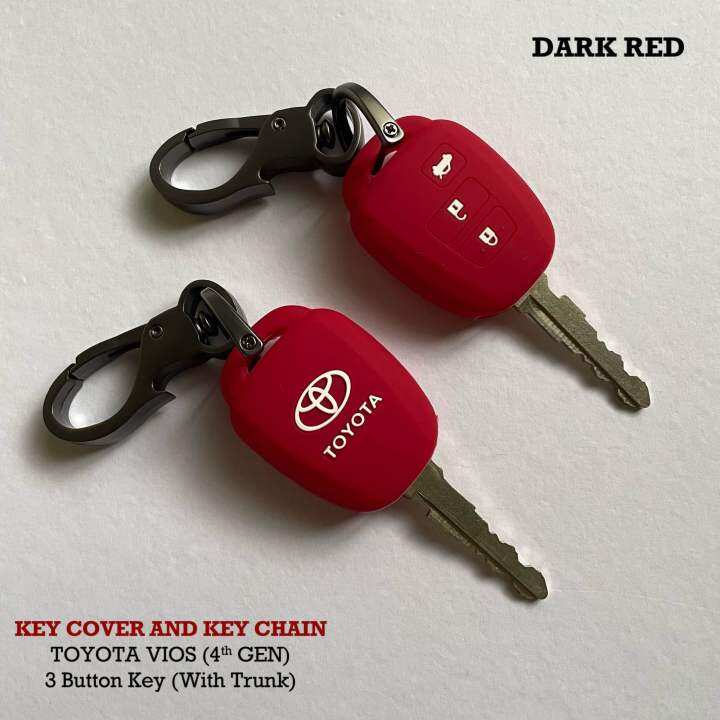 CAR KEYCOVER TOYOTA VIOS XLE, 2014-2022, 3rd Gen, 4th Gen and Keyless ...