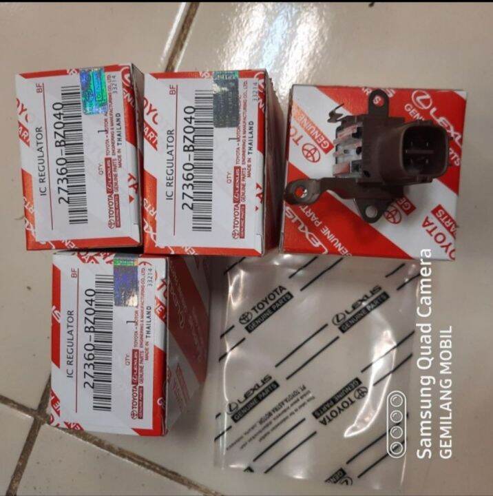 IC RIGULATOR DINAMO AMPERE TOYOTA AVANZA LAMA, INNOVA DIESEL, APV ...