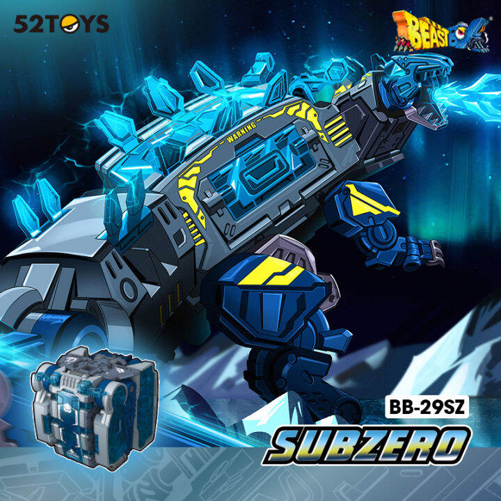 52TOYS BEASTBOX BB-29SZ SUBZERO Mecha Deformation Action Figure Portable Model | Lazada.co.th