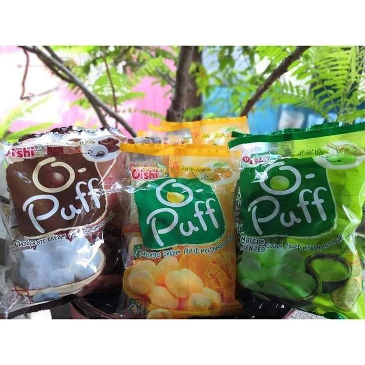 O Puff Cream Filled Marshmallow MangoXChocoXMatch 24pcs/pack | Lazada PH