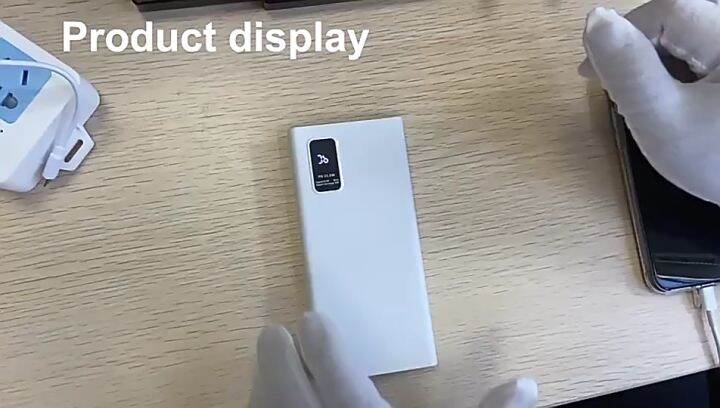 Pin dự phòng công suất 40W dung lượng 20000mA hỗ trợ sạc nhanh chuẩn PD22.5W tích hợp màn hình ...