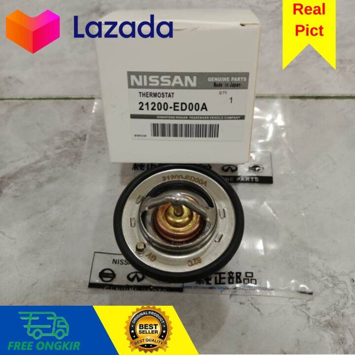 Thermostat Termostat Radiator Nissan Juke / Livina / March/ Datsun Go ...