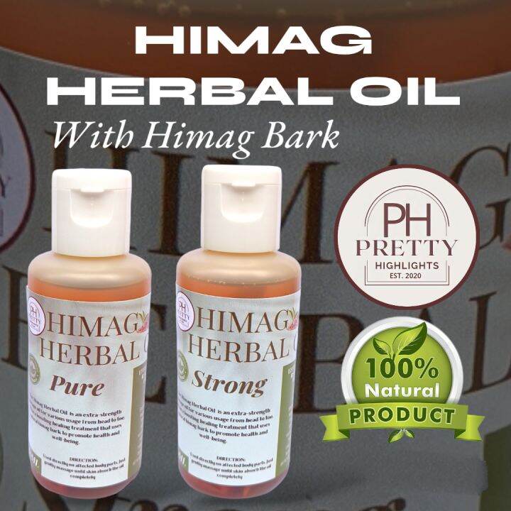 60ML Pure/Strong Himag Herbal Oil (Massage Oil) with Himag Bark | Lazada PH