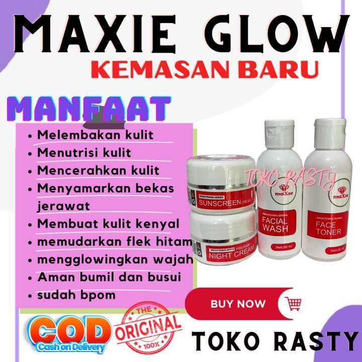 MAXIE GLOW ORIGINAL | Lazada Indonesia