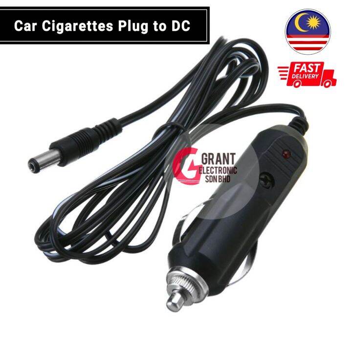 Car Cigarettes Lighter Plug to DC supply 12v - 24v 2A Cable 1.5m DC12V ...