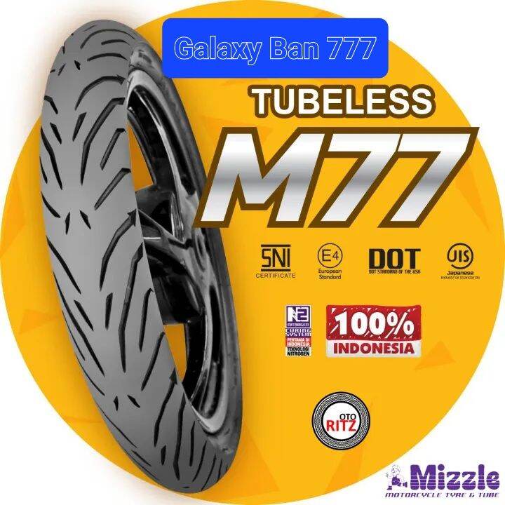 Ban Motor Mizzle M77 100/80-14 ( Tubeless ) ( M 77 ) Ban Motor PCX ...