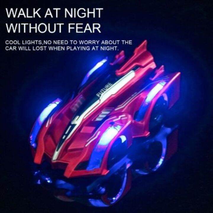 Stunt Wall Climbing Car Four-Way Remote Control With Colorful Lights ...
