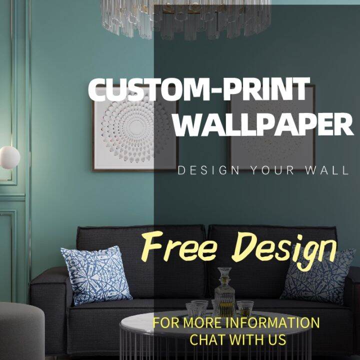 Wallpaper Custom Made , Wallpaper Custom printed | Lazada