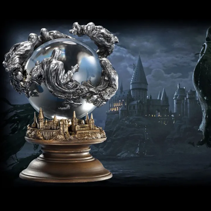 Harry Potter Surrounding Dementors Castle Shape Crystal Ball Authentic ...
