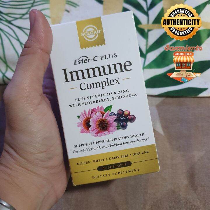 Solgar Ester-C Plus Immune Complex 60 Soft gels | Lazada PH