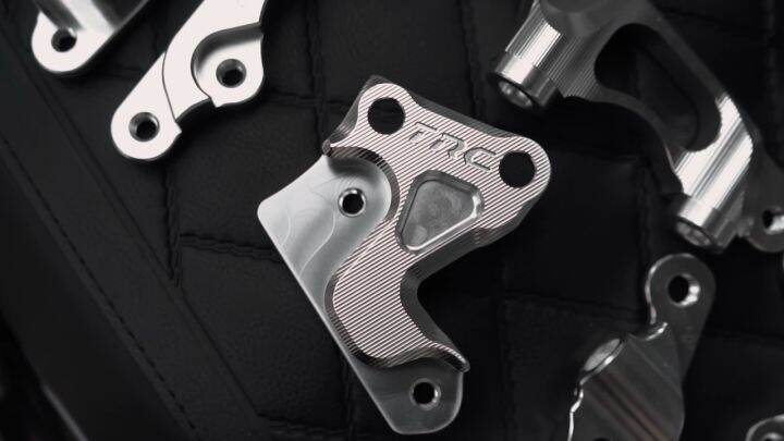 TRC Racing 4 POT Brake Caliper Bracket Wave 125 / XRM 125 CNC 8028 ...