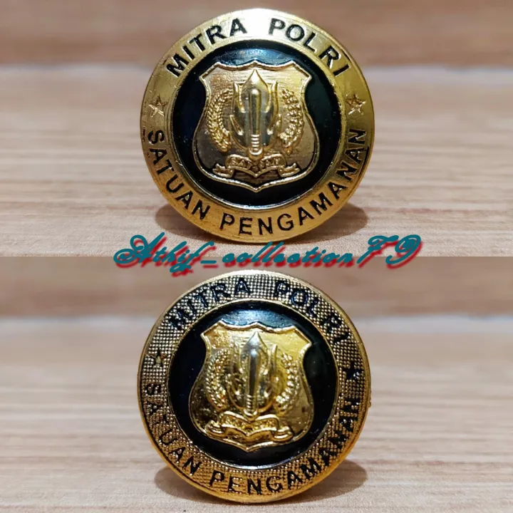 Pin Mitra Polri Cor Satpam Security Murah | Lazada Indonesia