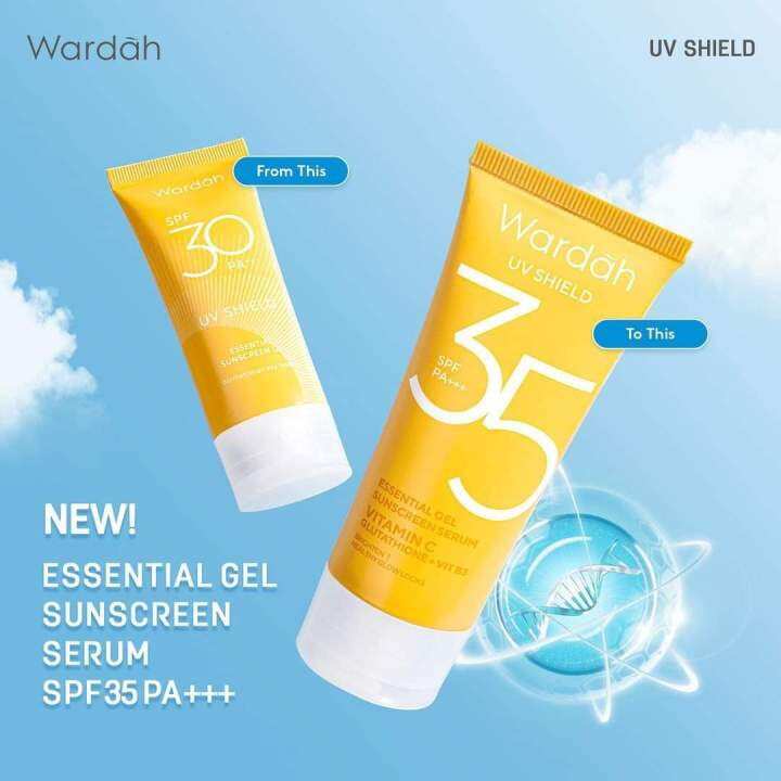 SUNSCREEN WARDAH SPF 30+ PA++/ WARDAH SUNSCREEN GEL SPF 35++ PA ...