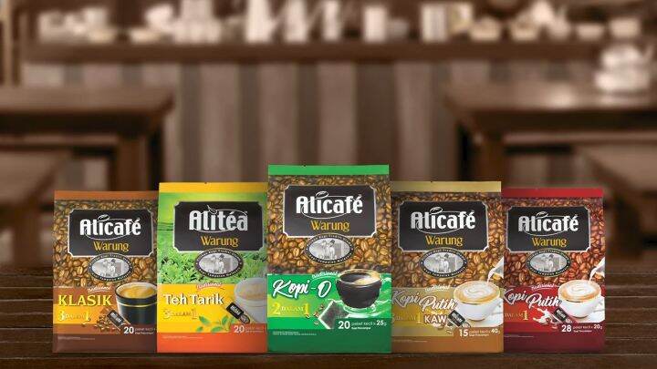 {SACHET/STICK} Coffee Old school (Instant) Alicafe Warung Series ...