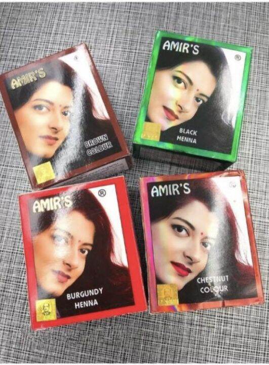 Amir’s Henna hair color powder (1box 6pcs) | Lazada PH