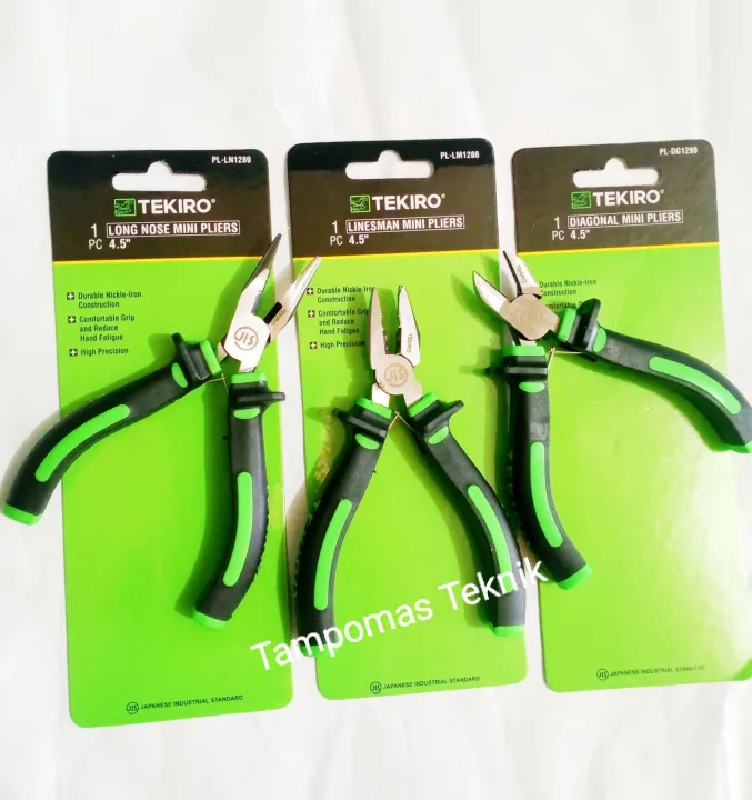 Tang set Tekito 4,5" Tang Mini 3bh Tang Kombinasi Tang Potong Tang Lancip Tekiro Original ...