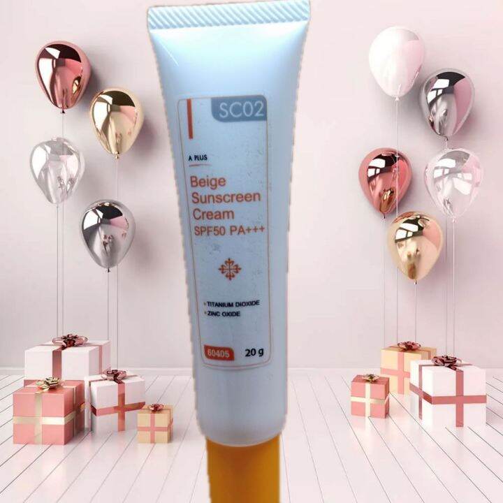 SC02 เป็นครีมกันแดดที่ผลิตจากสารธรรมชาติ ปกป้องผิวจากฝุ่นPM2.5 ช่วยลดการเกาะติดฃองฝุ่นละอองที่ ...