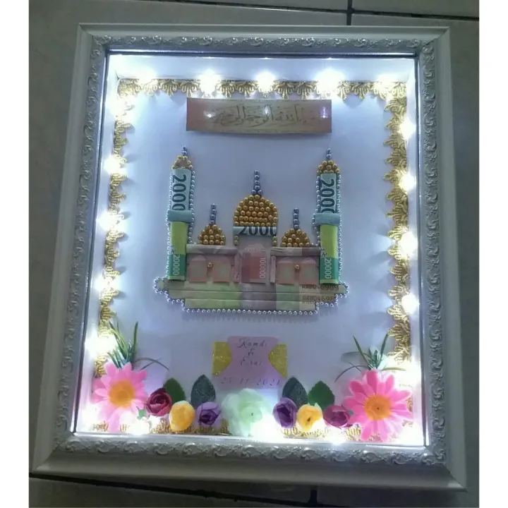 BINGKAI MAHAR MASJID MINIMALIS/MAHAR NIKAH MURAH | Lazada Indonesia