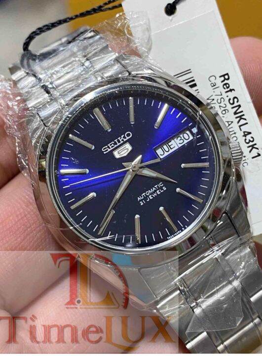 Seiko SNKL43K1 Mens Silver Automatic 30M | Lazada PH