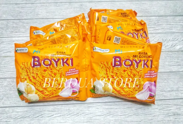 Snack Jadul Mi Boyki / Mie Boyki 16 Gram isi 10 Bungkus | Lazada Indonesia