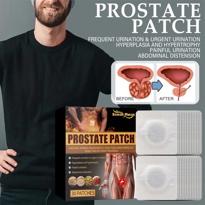 Prostate Patch Mens Body Care Belly Button Patch Relieves Rrequent Urination Prostate Discomfort ...