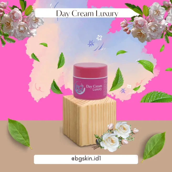 -BG Skin- Day Cream Luxury / Krim Pagi Pencerah / Tekstur Fondation ...