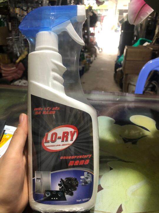 Nước tẩy rửa đa năng Lo-ry European Level ABduction giúp làm sạch bóng các vật dụng bị rỉ sét ...