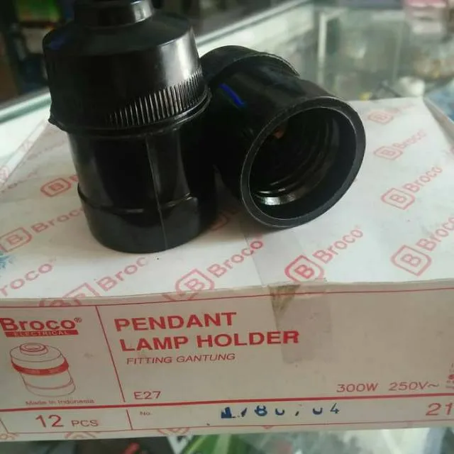 Fiting Fitting Gantung Lampu E27 BROCO 216L Standar SNI | Lazada Indonesia