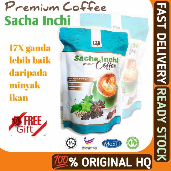 3 PACK PREMIUM COFFEE 💯%ORIGINAL SACHA INCHI Ai global | Lazada