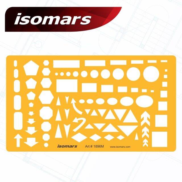เพลท ISOMAS COMBINATION , SQUARES ISOMARS | Lazada.co.th