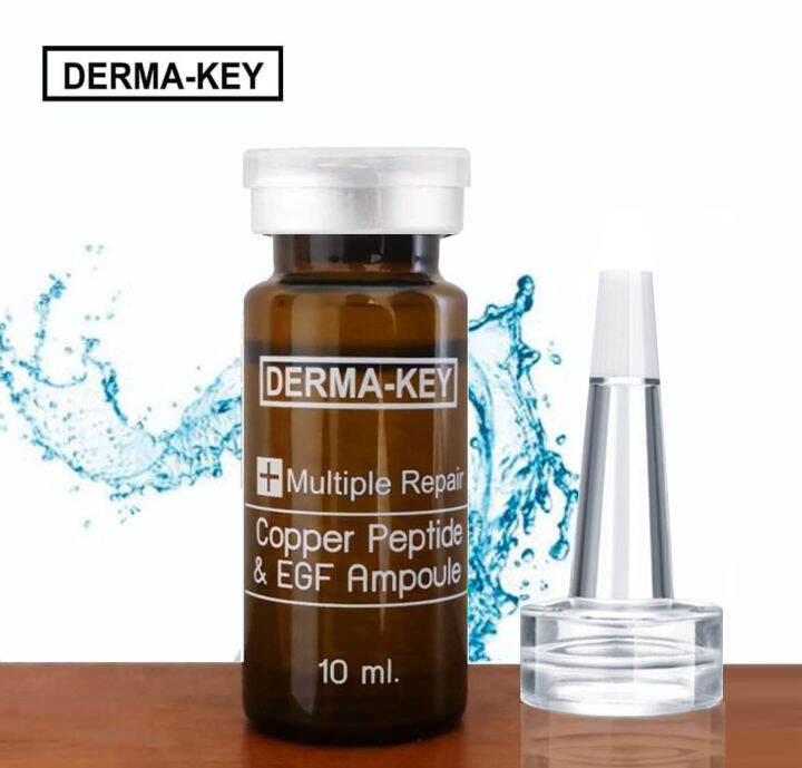 Derma-key เซรั่มบำรุงผิว Egf &Copper Peptide Serum แท้100% | Lazada.co.th
