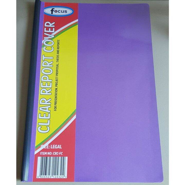 5pcs Focus Clear Report Cover Clear Report Folder Clear Report Sliding ...