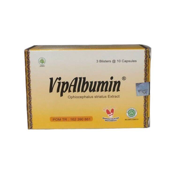 Vipalbumin kapsul isi 30 original | Lazada Indonesia