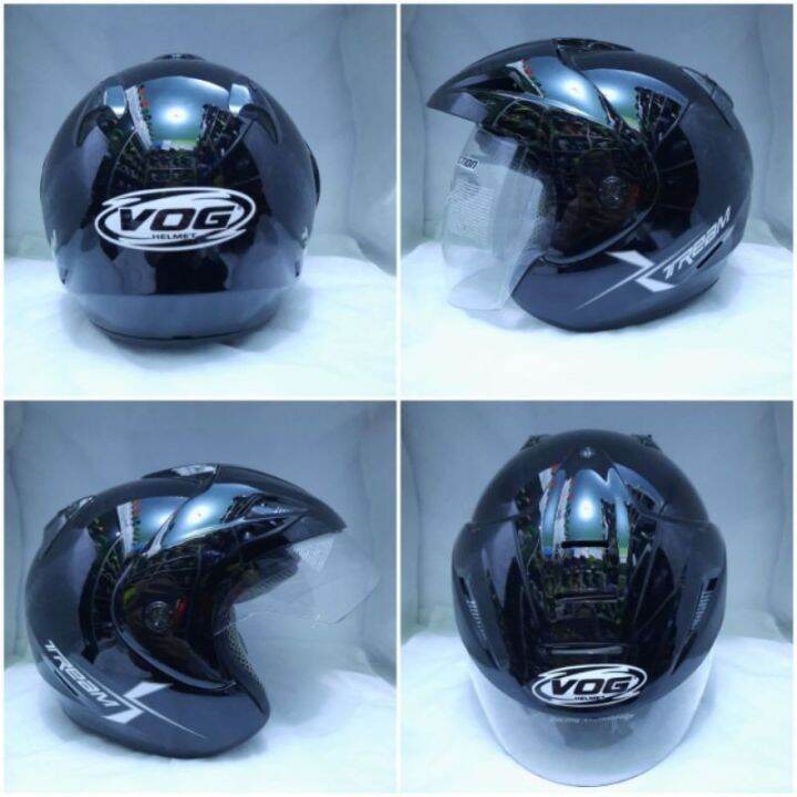 HELM VOG XTREAM HITAM SNI | Lazada Indonesia