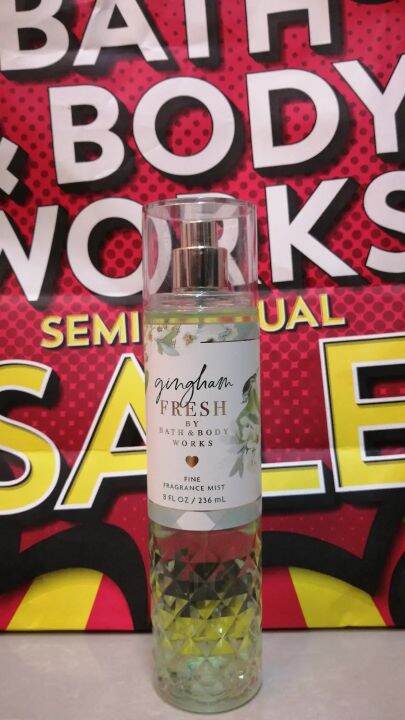 BATH&BODY WORKS GINGHAM FRESH FRAGRANCE MIST | Lazada