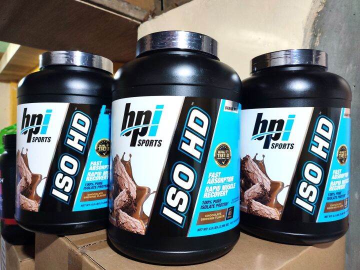 BPI SPORTS ISO HD 4.9lbs 69 SERVINGS PURE WHEY ISOLATE | Lazada PH