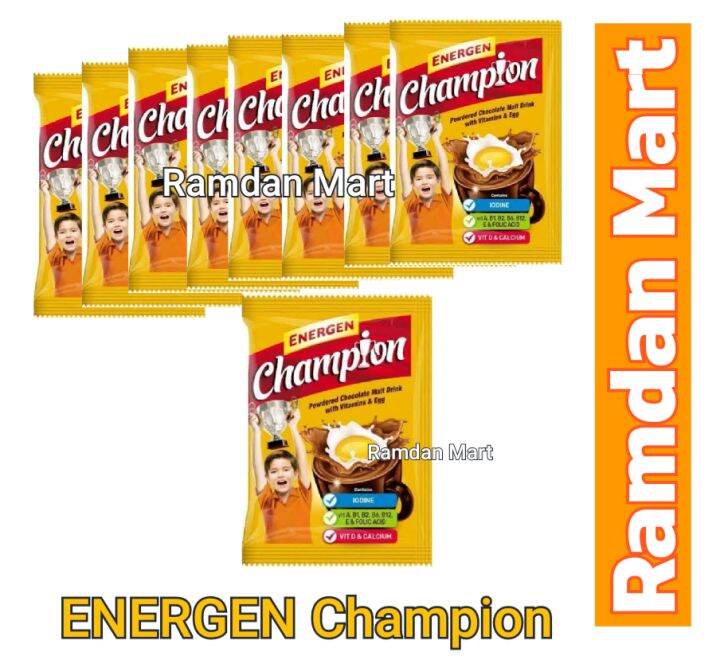 energen Champion 1 Renceng ( 10 sachet ) | Lazada Indonesia