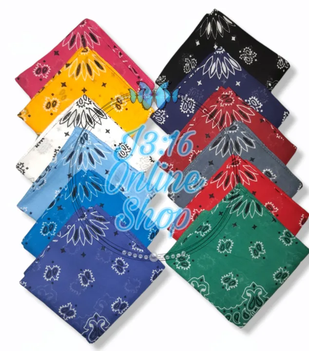 Scarf Handkerchief/Bandana Scarf Panyo | Lazada PH