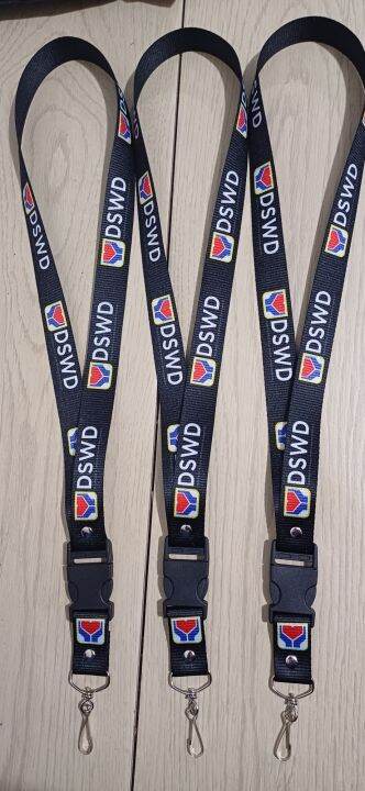 DSWD ID LACE LANYARD/BLACK | Lazada PH