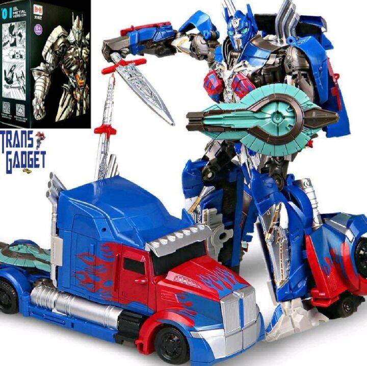 BMB Deformation Optimus Prime TLK - Aoyi Robot Black Mamba Savior ...