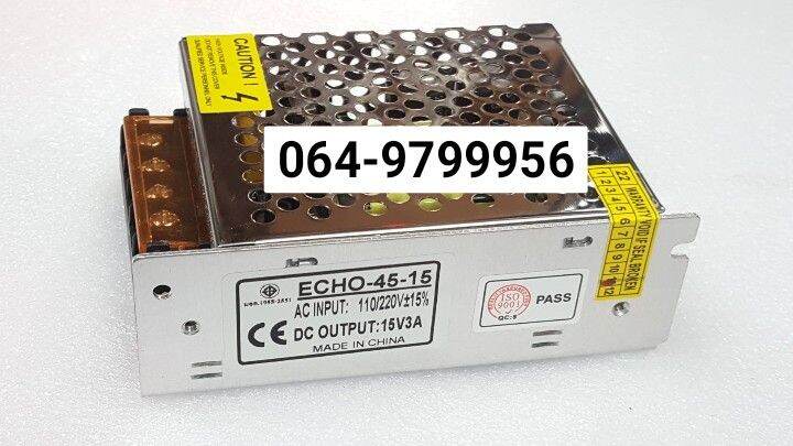 Power Supply 15V 3A , สวิทชื่ง 15V 3A สินค้าในไทยพร้อมส่ง | Lazada.co.th