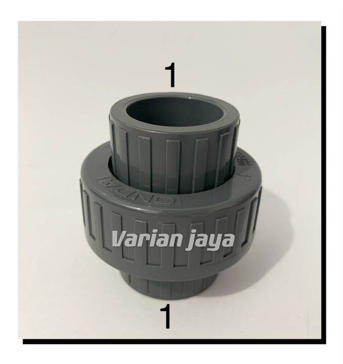 Watermur 1 inch Water Mur PVC Sambungan Sok Drat Polos Water Moor ...