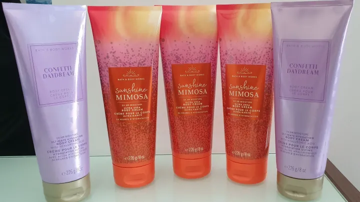 Original Bath and Body Works Body Cream/Tube Lotion 226g/Tube Body ...