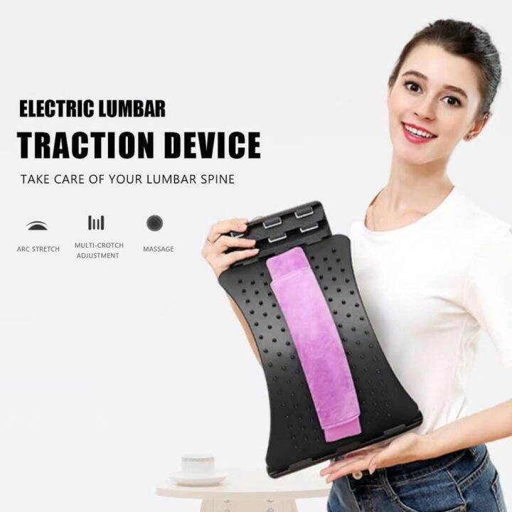 Magnetic Pressure Points Lumbar Traction Orthotic Magic Back Support ...