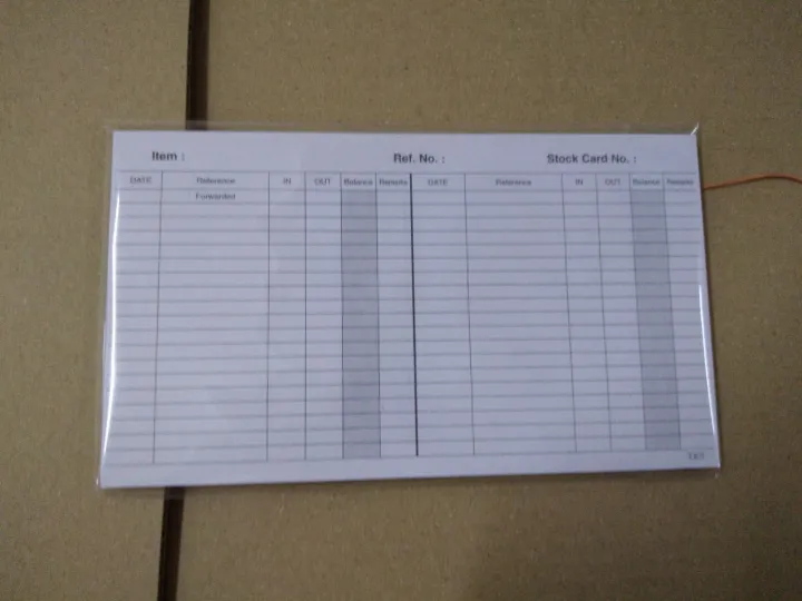 5x8 Stock Card (30pcs/pkt) | Lazada